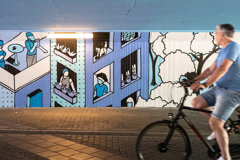Walls with Paint: Mysterious machines | This is Eindhoven